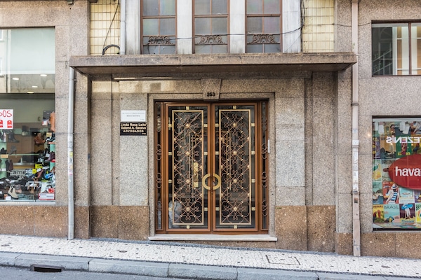 Entrada do alojamento