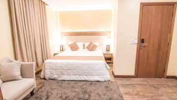 Quarto Duplo ou Twin Superior | Minibar, secretária, camas desdobráveis, Wi-fi grátis