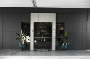 Entrada do alojamento