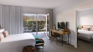 Suite Familiar, vista para o jardim | 10 quartos, roupa de alta qualidade, cofre no quarto