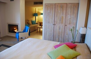 Estúdio Familiar, vista para o mar | Cofre no quarto, secretária, quartos insonorizados 