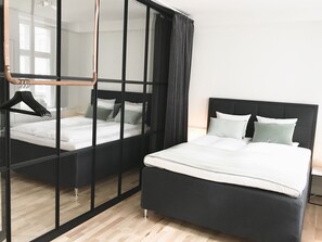 Apartamento de Luxo | 3 quartos, roupa de alta qualidade, camas de colchão pillowtop 
