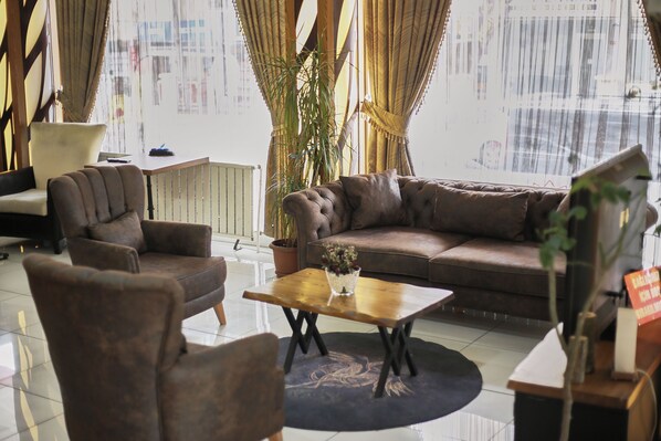 Sala de estar do lobby