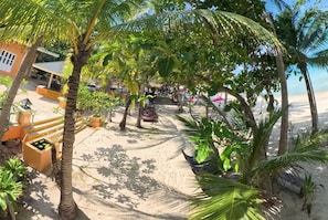 Na praia 