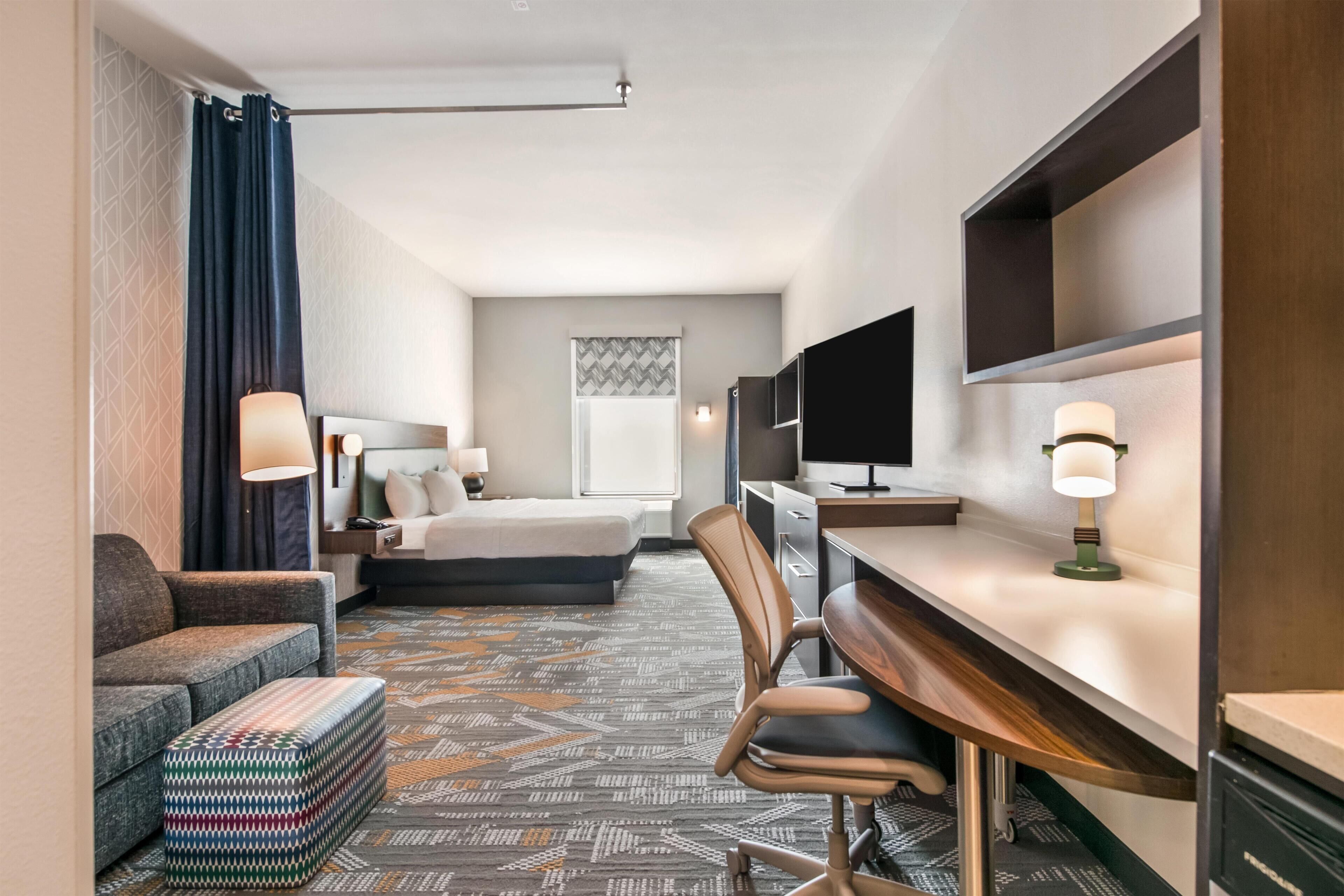 TV LCD, dock para MP3