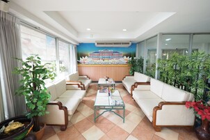 Sala de estar do lobby