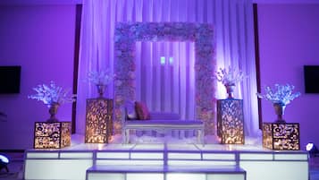Espaço interior para casamentos