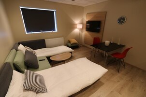 Suíte estúdio superluxo | 1 quarto, roupas de cama premium, edredons de pluma