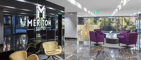 Sala de estar do lobby