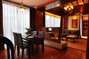 Vila júnior | Opções para refeição no quarto
