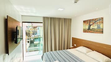 Suite Prime | Minibar, com decoração personalizada, ferro/tábua de engomar