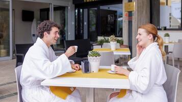 Refeições ao ar livre