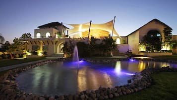 Fachada da propriedade