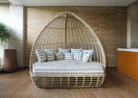 Quarto luxo | Terraço/pátio