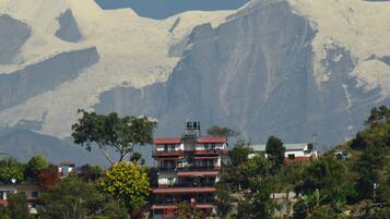 Vista para a montanha