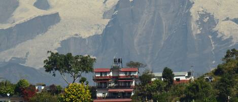 Vista para a montanha