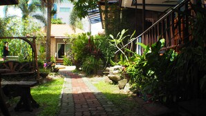 Entrada do alojamento