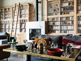 Pequenos-almoços, almoços, jantares servidos, cozinha italiana 