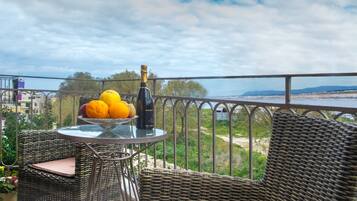 Quarto Triplo, varanda, vista para o mar | Vista do quarto