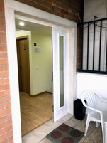 Entrada do alojamento
