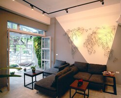 Sala de estar do lobby