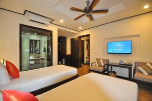 Quarto família, sacada, vista para o rio (Connecting) | Vista do quarto