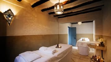 Banho turco/hammam, tratamentos corporais, esfoliação corporal