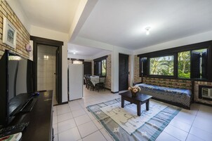 Apartment with 2 dorms | Área de estar | TV
