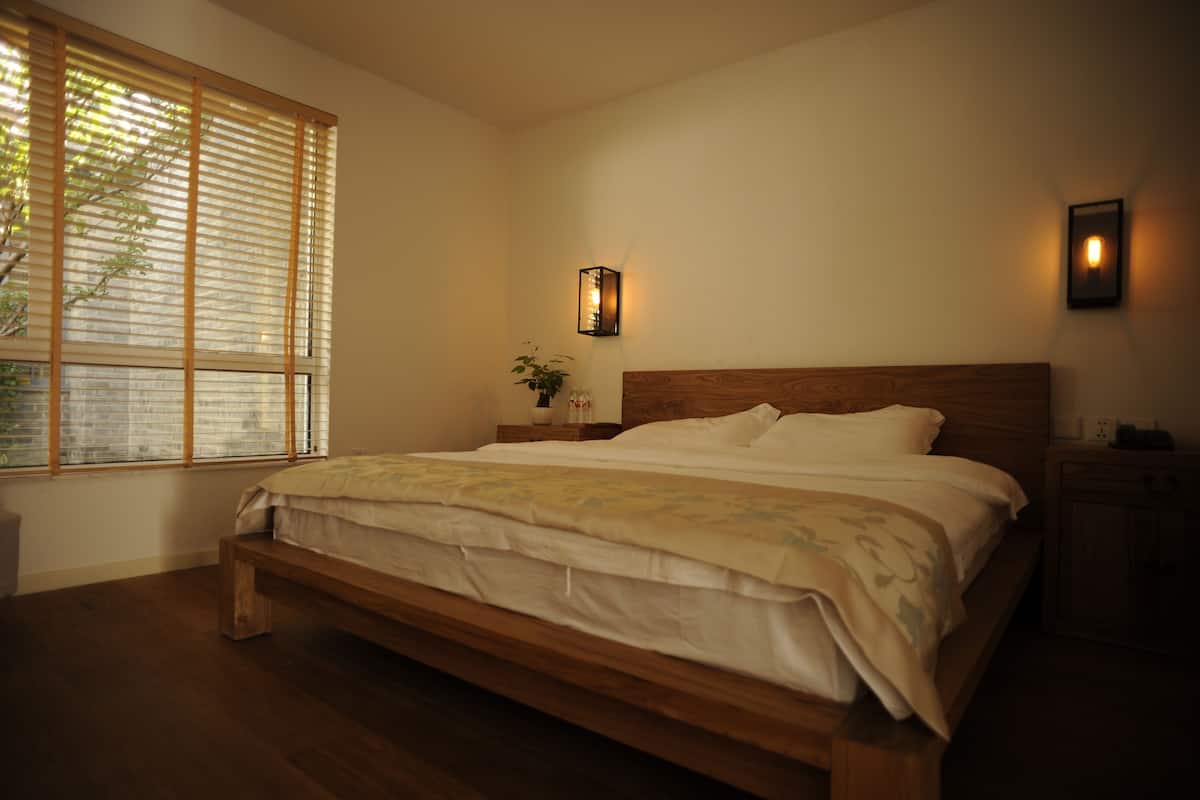 Quarto Duplo Superior | Secretária, quartos insonorizados, camas desdobráveis, Wi-fi grátis