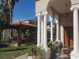 Entrada do alojamento