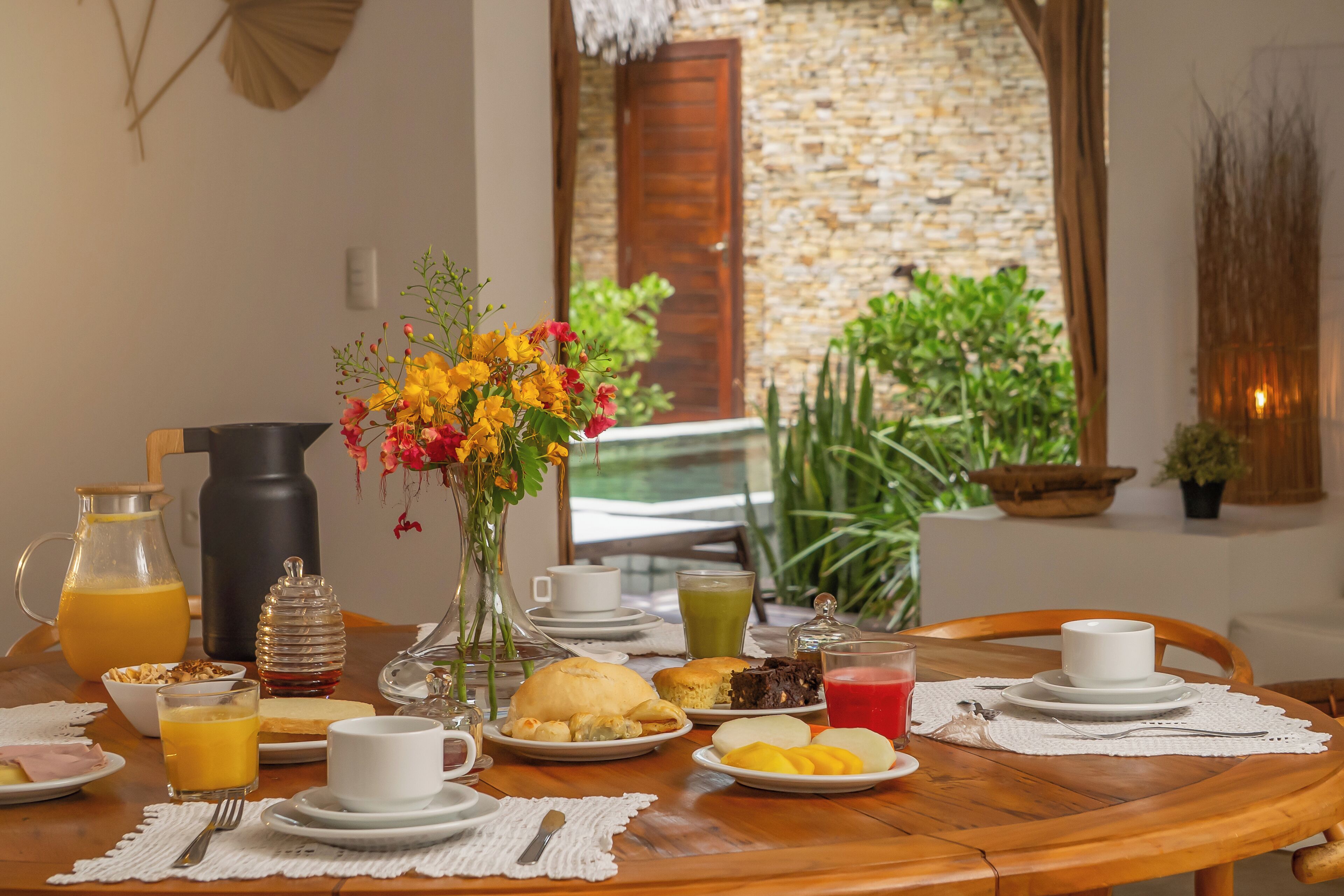 Pequeno-almoço tipo buffet diário incluído 