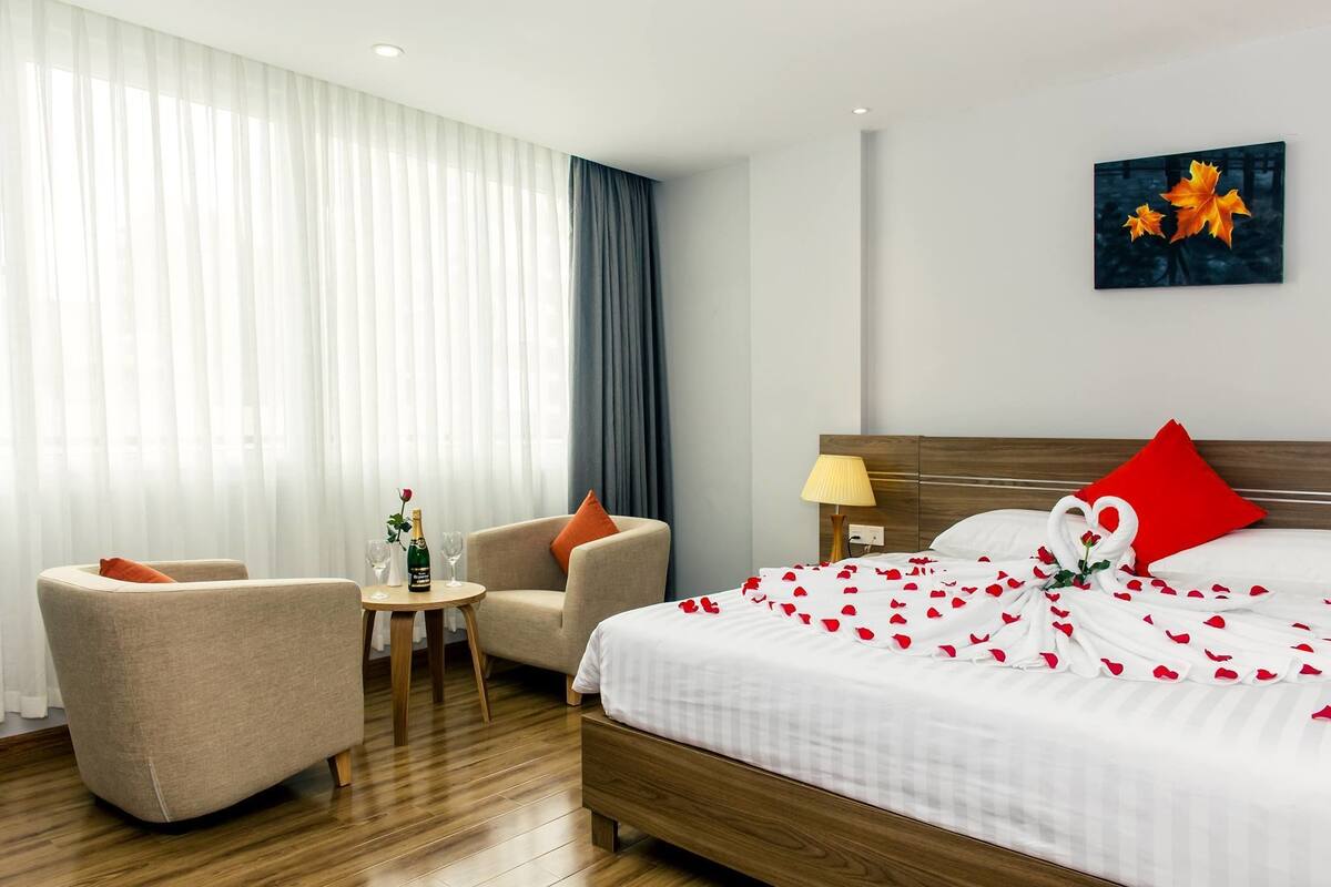 Quarto Executivo | Minibar, secretária, Wi-fi grátis