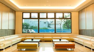 Sala de estar do lobby