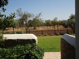 Quarto casal superior, para não fumantes, vista para o jardim | Vista do quarto