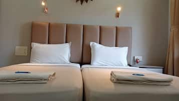Apartamento conforto, 1 quarto, acessível, vista para o pátio | 1 quarto, individualmente decorados, individualmente mobiliados