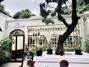 Fachada da propriedade