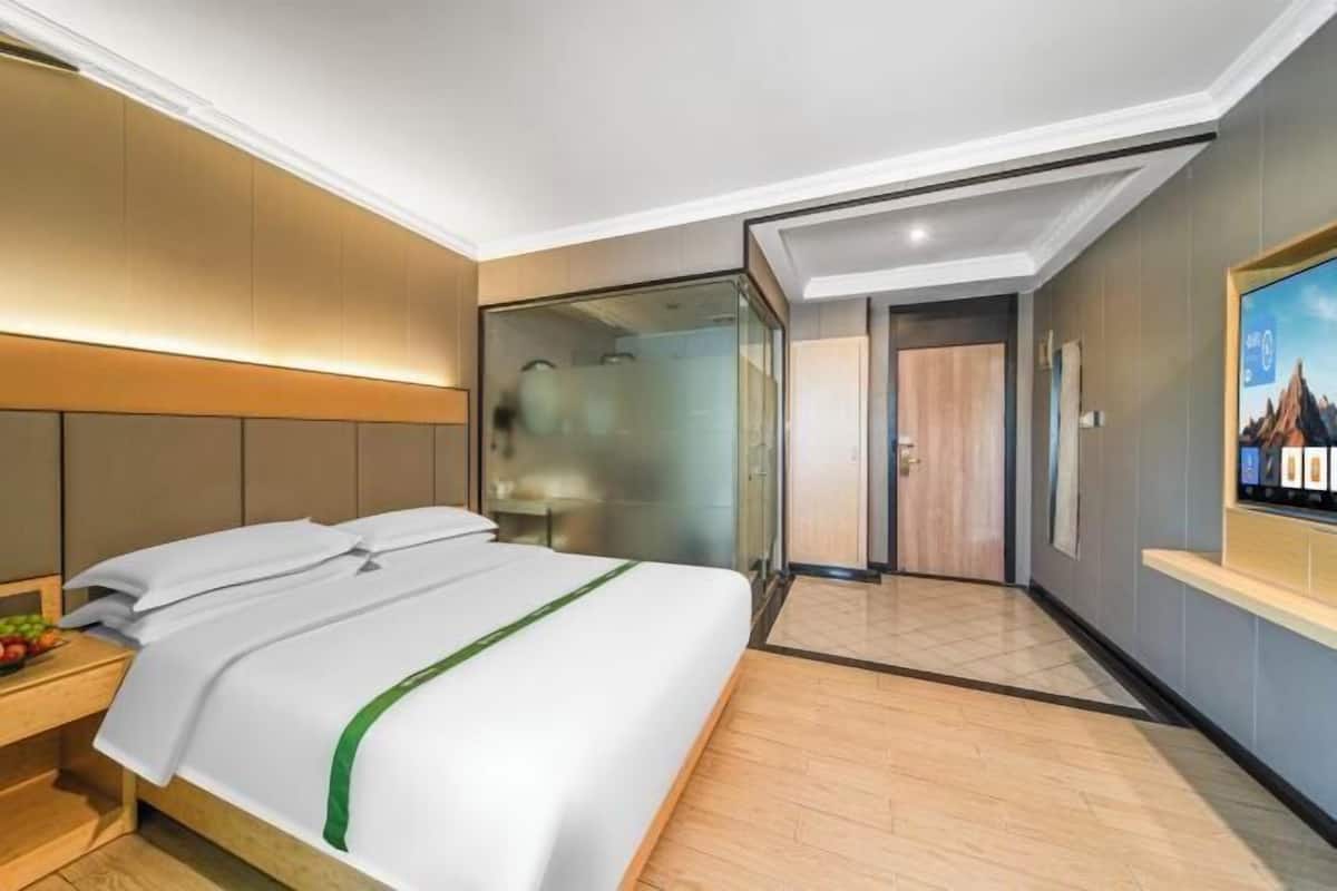 Edredões de penas, cofre no quarto, camas desdobráveis/extra grátis