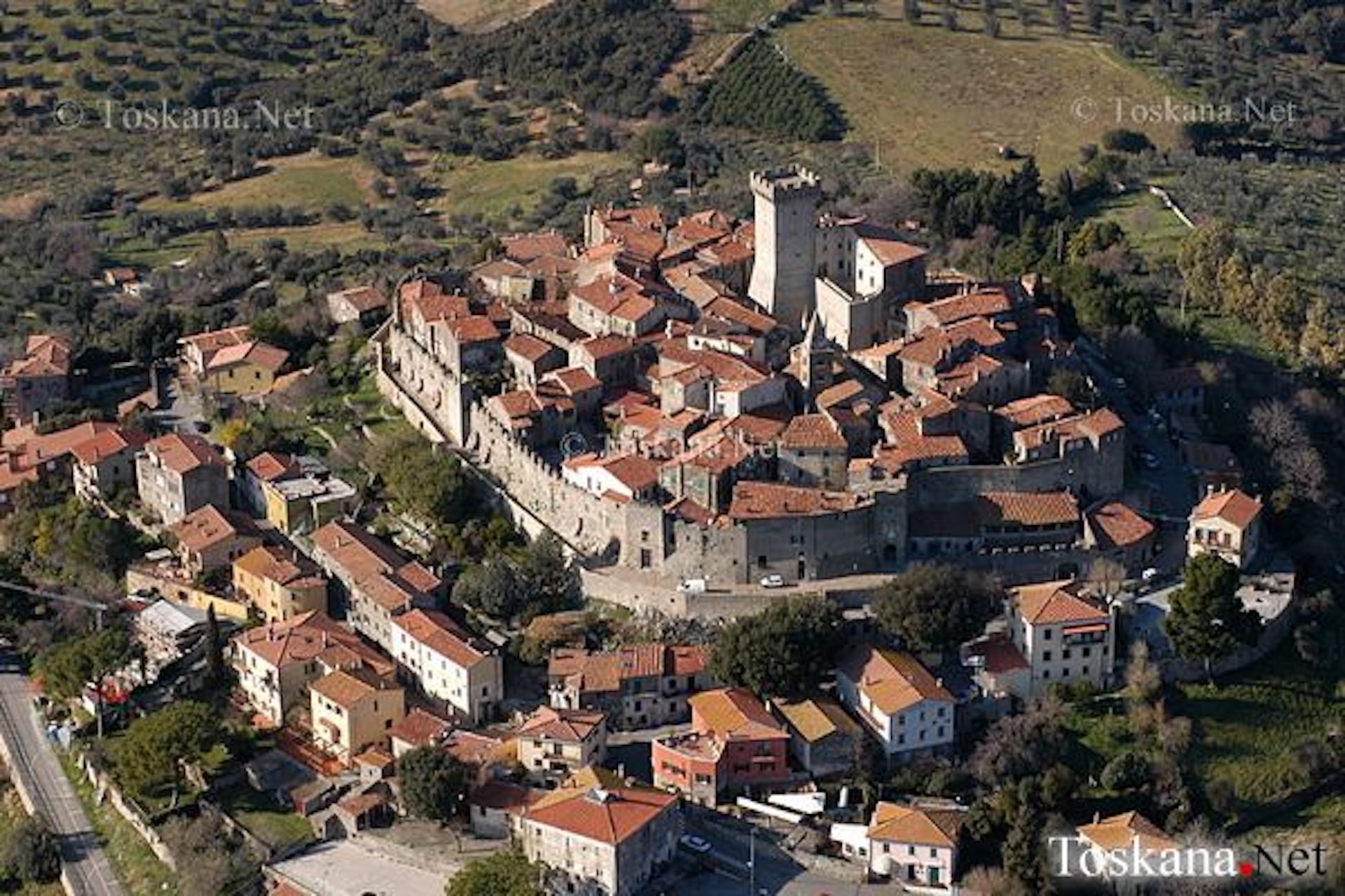 Welcome Tuscany Capalbio Italy Map Tuscany By The Sea Bike (Italian