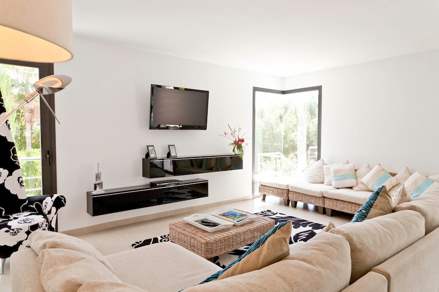 Villa Contemporánea Con Gran Piscina De Agua Salada, Aire Acondicionado, Wifi - Magaluf