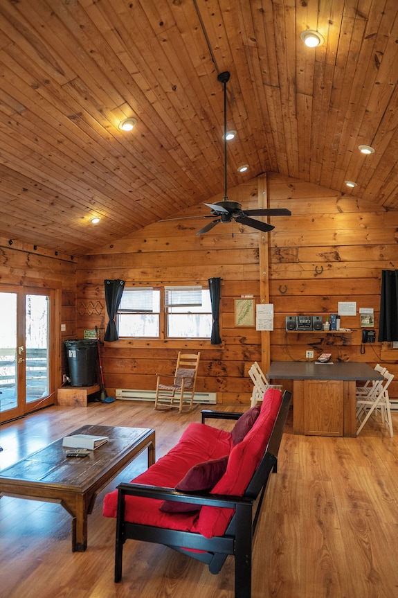 Secluded Log Cabin, Fireplace, Wi-fi, Hot Tub On Deck!! - Virginia