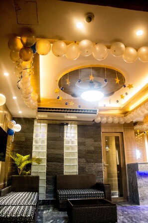 Sala de estar do lobby