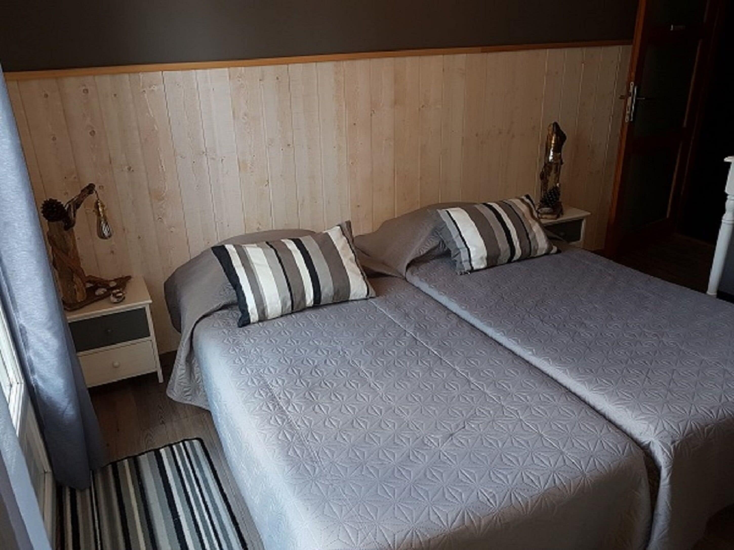 1 quarto, roupas de cama premium