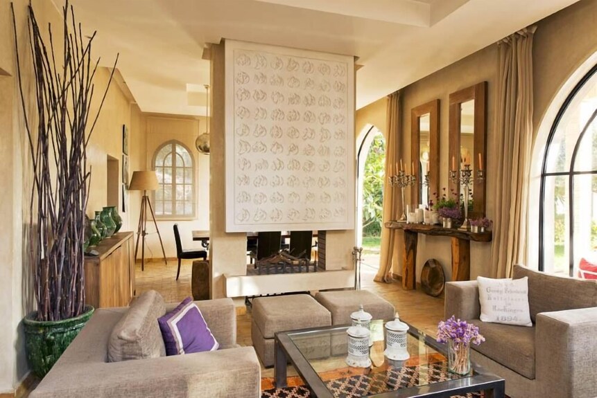 Luxury 4 Bedroom Villa With Heated Swimming Pool, 7 Minutes From The Center, Quiet. - Marrakesh