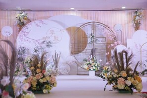 Área interna para casamento