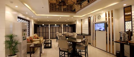 Sala de estar do lobby