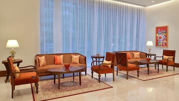 Sala de estar do lobby