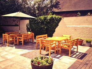 Opções para refeição ao ar livre