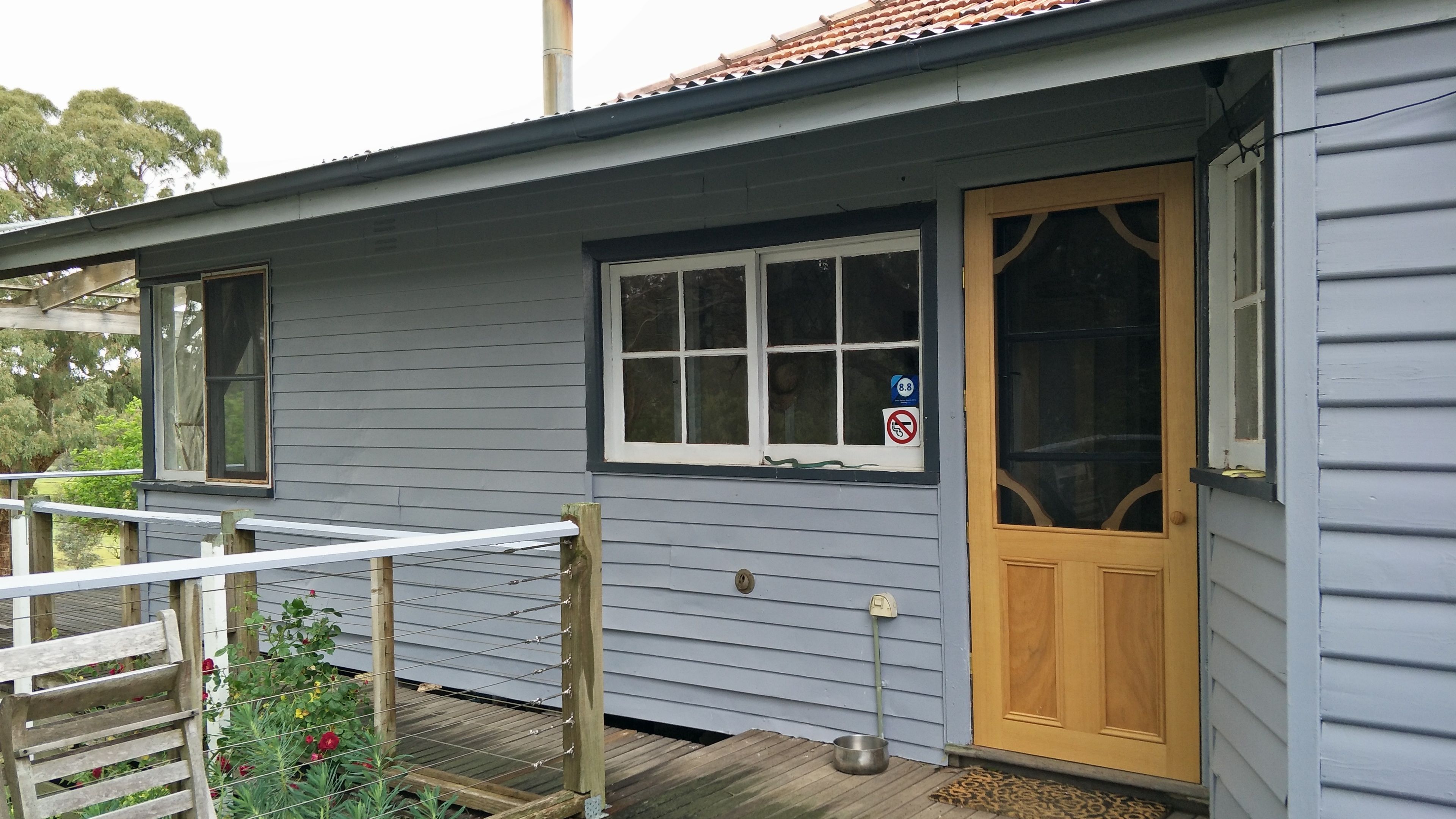 Entrada do alojamento