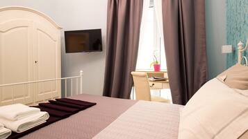 Quarto casal conforto | Escrivaninha, cortinas blackout, quartos à prova de som