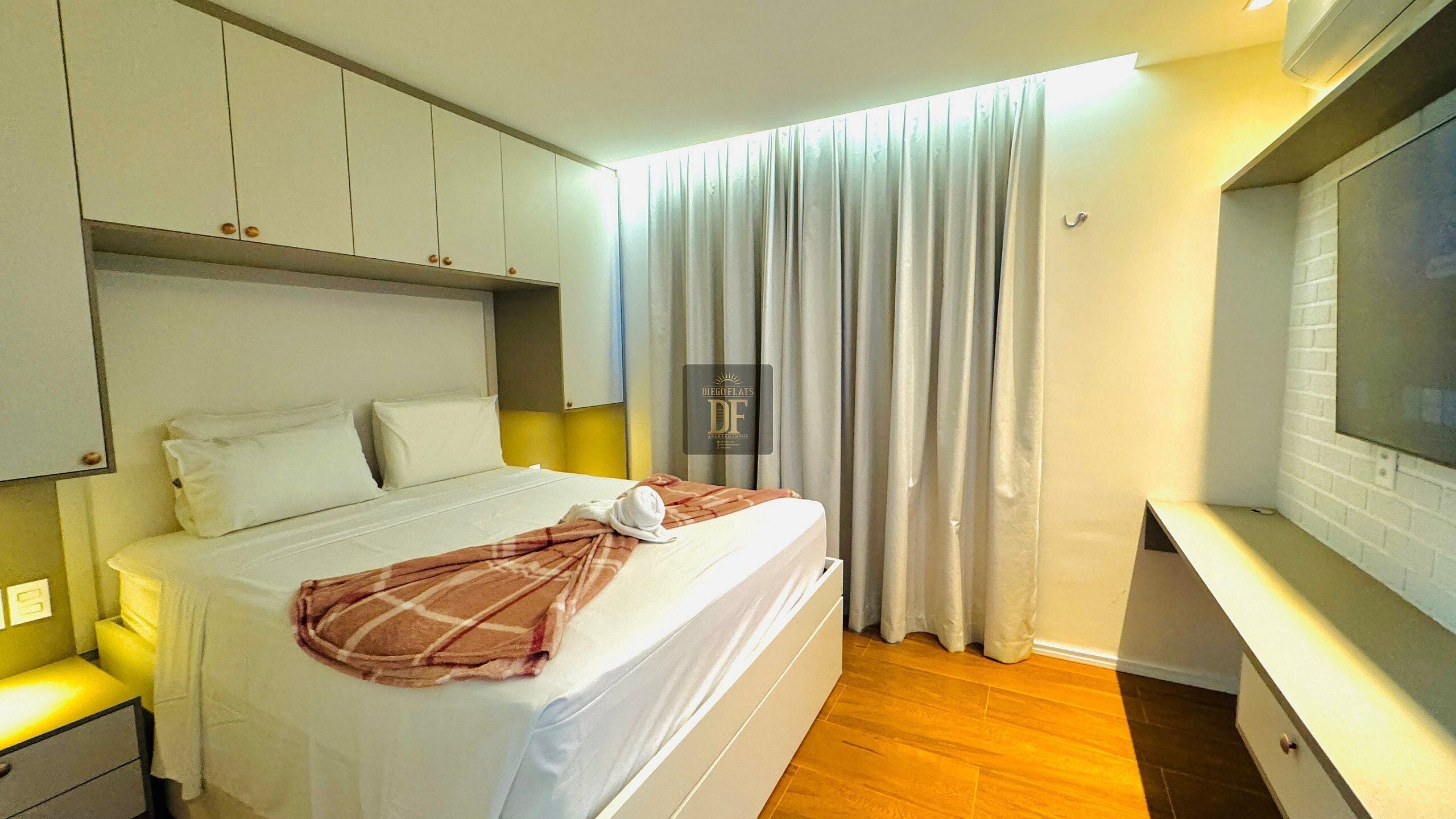 Apartamento Premium | 1 quarto, lençóis de algodão egípcio, roupa de alta qualidade 